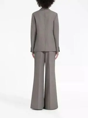 Marni Logo-waistband Checked Trousers - Multicolour