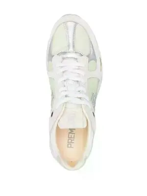 Premiata Mase Panelled Sneakers - Neutrals