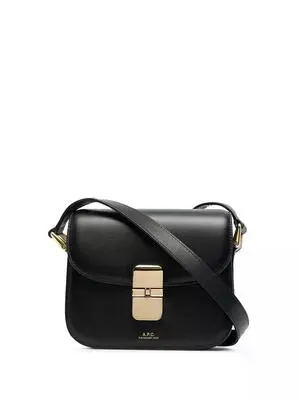 A.p.c. Mini Grace Shoulder Bag - Black