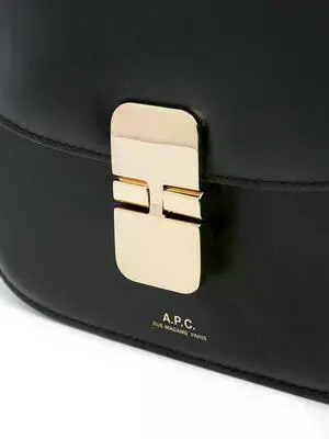 A.p.c. Mini Grace Shoulder Bag - Black