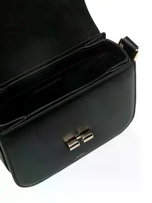 A.p.c. Mini Grace Shoulder Bag - Black