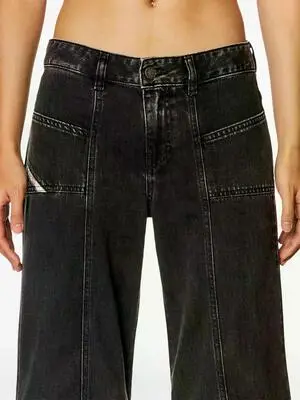 DIESEL® D-akii 068hn Bootcut Jeans - Black
