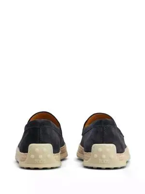 TOD'S Gomma Leather Loafers