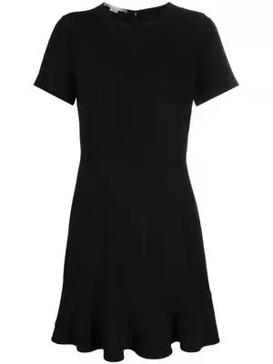 Stella McCartney Iconics Stretch-cady Minidress - Black