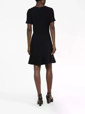 Stella McCartney Iconics Stretch-cady Minidress - Black