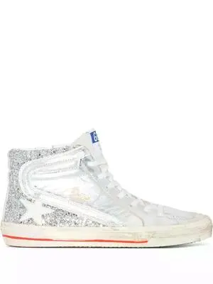 GOLDEN GOOSE Logo-patch Lace-up Sneakers