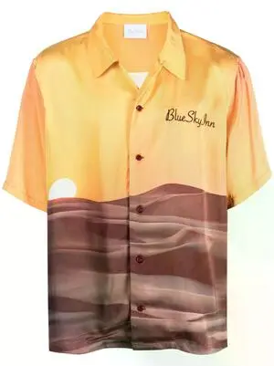 Blue Sky Inn Collared Shirts For Men