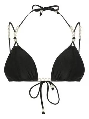 Cult Gaia Anoki Bikini Top - Black
