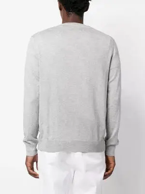Polo Ralph Lauren Embroidered-pony Knit Jumper - Grey