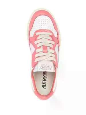 AUTRY Medalist Leather Low-top Sneakers - White