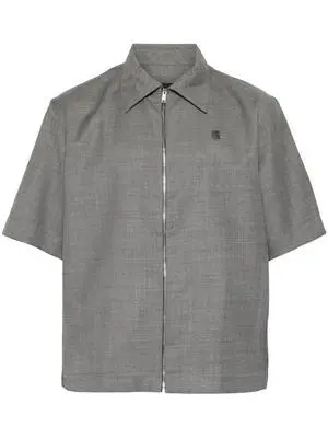 Givenchy 4g-motif Wool Shirt