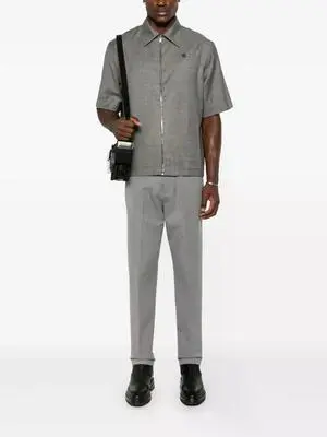 Givenchy 4g-motif Wool Shirt