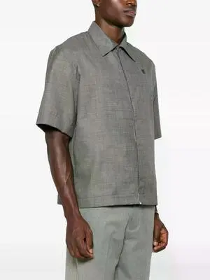Givenchy 4g-motif Wool Shirt