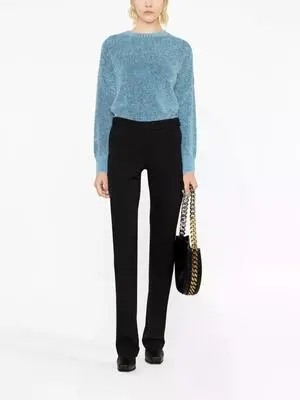 Stella McCartney Pressed-crease Flared Trousers