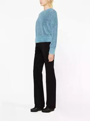Stella McCartney Pressed-crease Flared Trousers