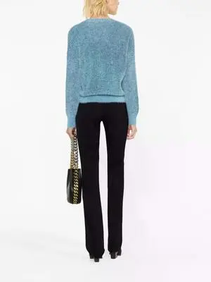 Stella McCartney Pressed-crease Flared Trousers
