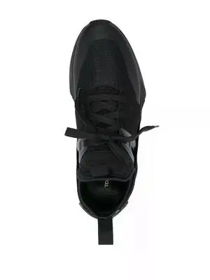 TOM FORD Jago Logo-patch Lace-up Sneakers - Black