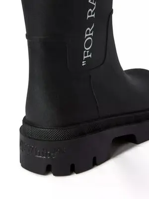 Off-White Mid-calf Rain Boots