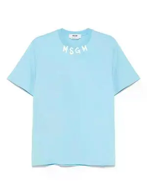 MSGM Logo-print T-shirt