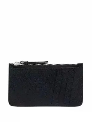 MAISON MARGIELA Four-stitch Leather Card Holder - Black