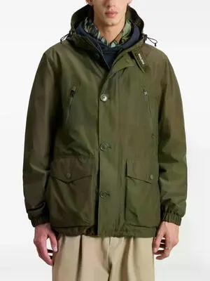Woolrich Parka Light Ramar With Hood - Green