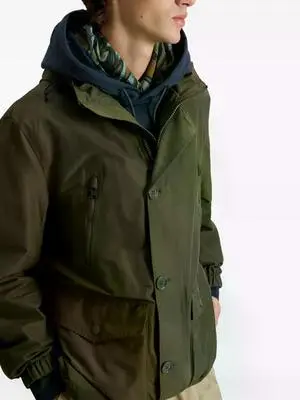 Woolrich Parka Light Ramar With Hood - Green