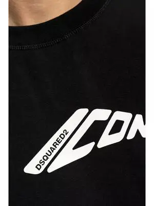 Dsquared2 Graphic-print Sweatshirt - Black