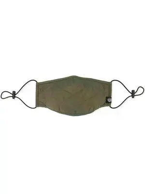 MOSTLY HEARD RARELY SEEN Quilted Face Mask - Green