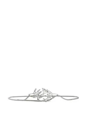 LANVIN Leaf-motif Belt - Silver