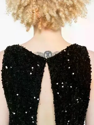 Elisabetta Franchi Sequinned Maxi Dress