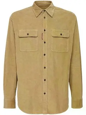 Dsquared2 Long-sleeve Corduroy Shirt
