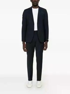 Karl Lagerfeld Single-breasted Suit - Blue