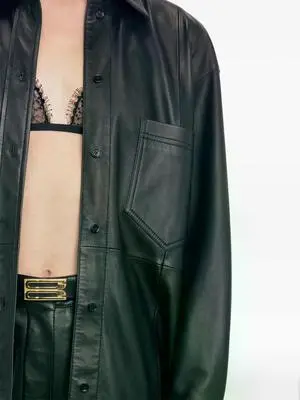Victoria Beckham Leather Shirt