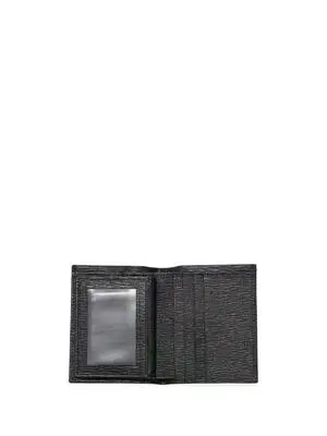 FERRAGAMO Gancini-plaque Leather Wallet