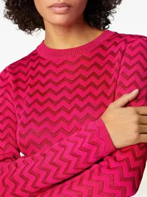 Missoni Zigzag-pattern Mini Dress