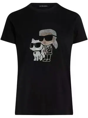 Karl Lagerfeld Embellished T-shirts For Women