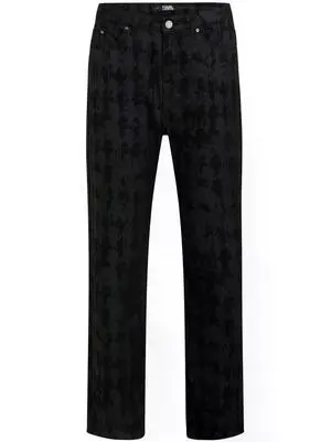 Karl Lagerfeld Dark Wash Jeans For Women