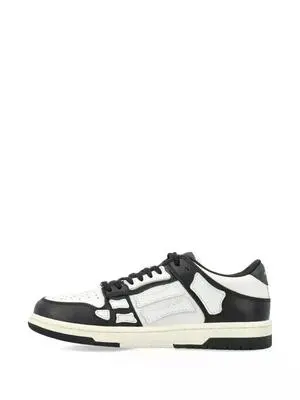 Amiri Skel Colour-block Leather Sneakers - Black