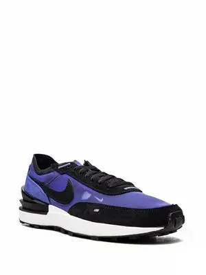 Nike Waffle One Low-top "swoosh" Sneakers - Black