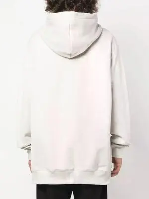 LANVIN Oversized Logo-appliqué Hoodie