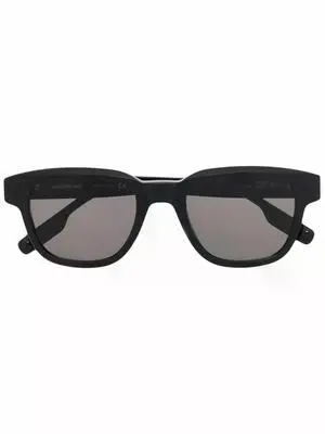 Montblanc Tinted Square-frame Sunglasses - Black