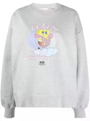 Gcds Spongebob-print Sweatshirt
