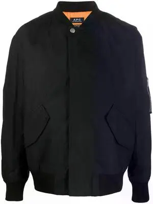 A.p.c. Zip-pocket Cotton Bomber Jacket