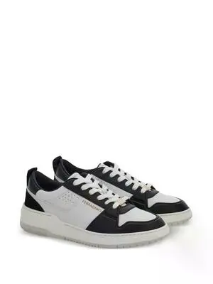 FERRAGAMO Two-tone Leather Sneakers