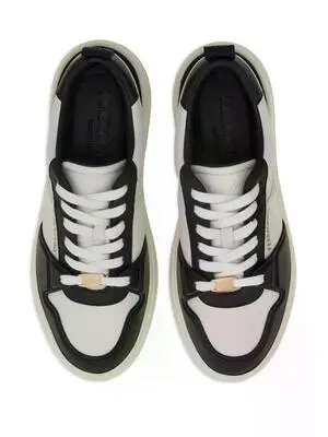 FERRAGAMO Two-tone Leather Sneakers