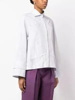 MAISON JEJIA Striped Cotton Shirt