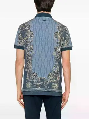 Etro Paisley-print Polo Shirt