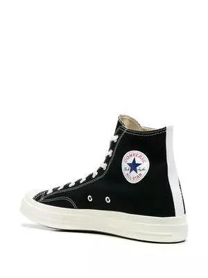 CONVERSE X COMME DES GARONS PLAY High Top Canvas Sneakers