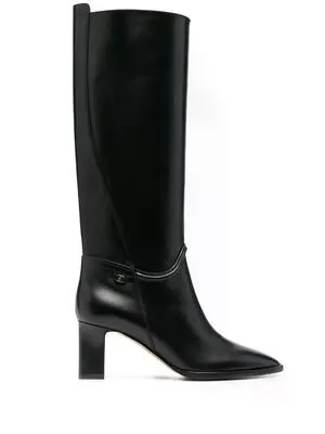 Ferragamo Mid Heel Boots For Women