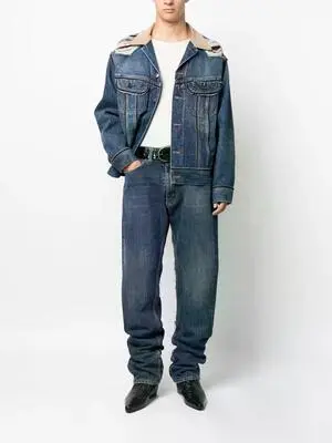 MAISON MARGIELA X Pendleton Yoke-detail Tapered Jeans
